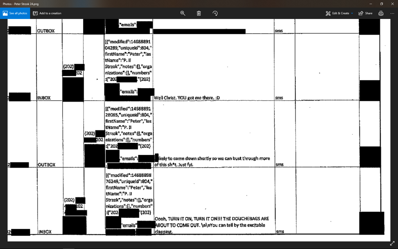 Our analysis of Lisa Page's testimony. - DC Document Reports