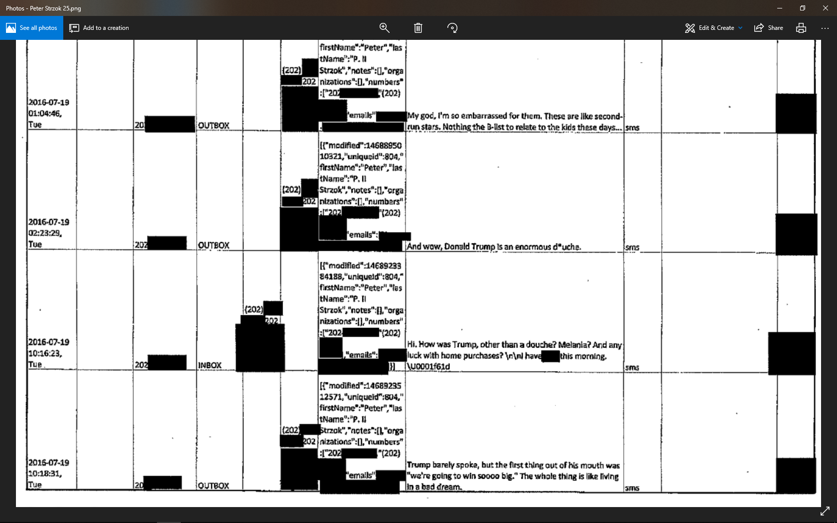 Our analysis of Lisa Page's testimony. - DC Document Reports