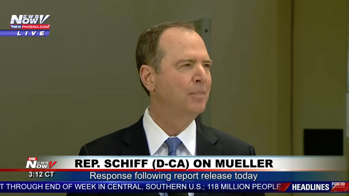 Our response to Adam Schiff. - DC Document Reports