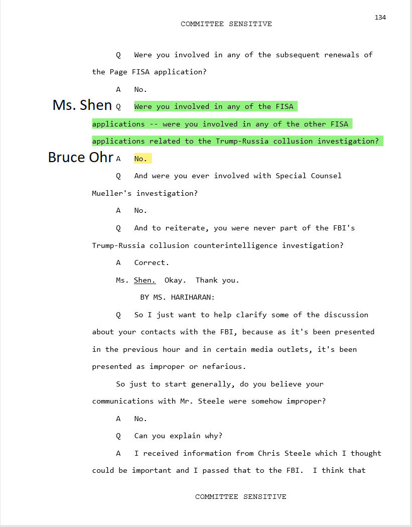 Our analysis of Ohr's testimony. - DC Document Reports