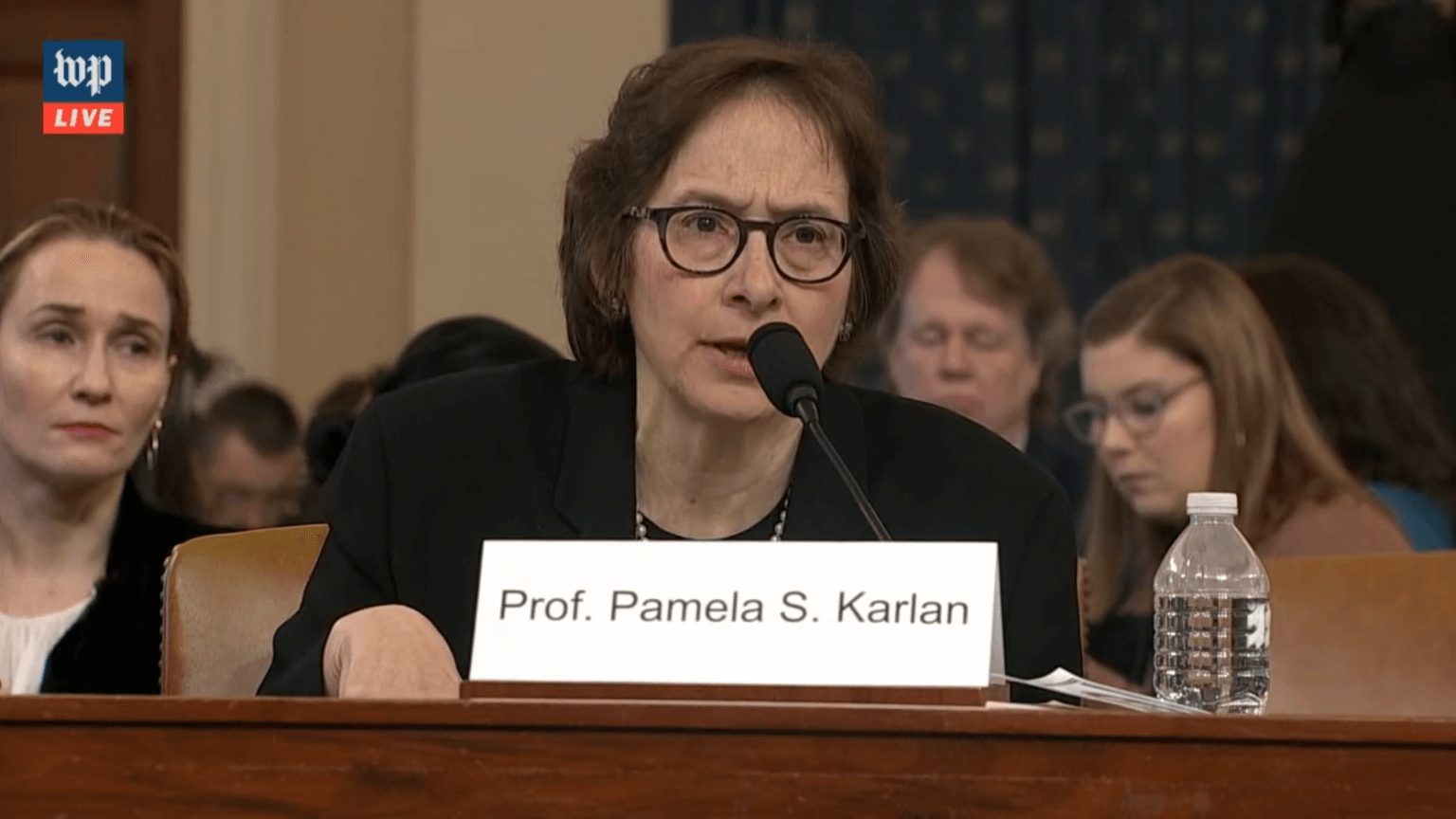 Prof. Karlan's psychosis is TRUMPINGNING. - DC Document Reports