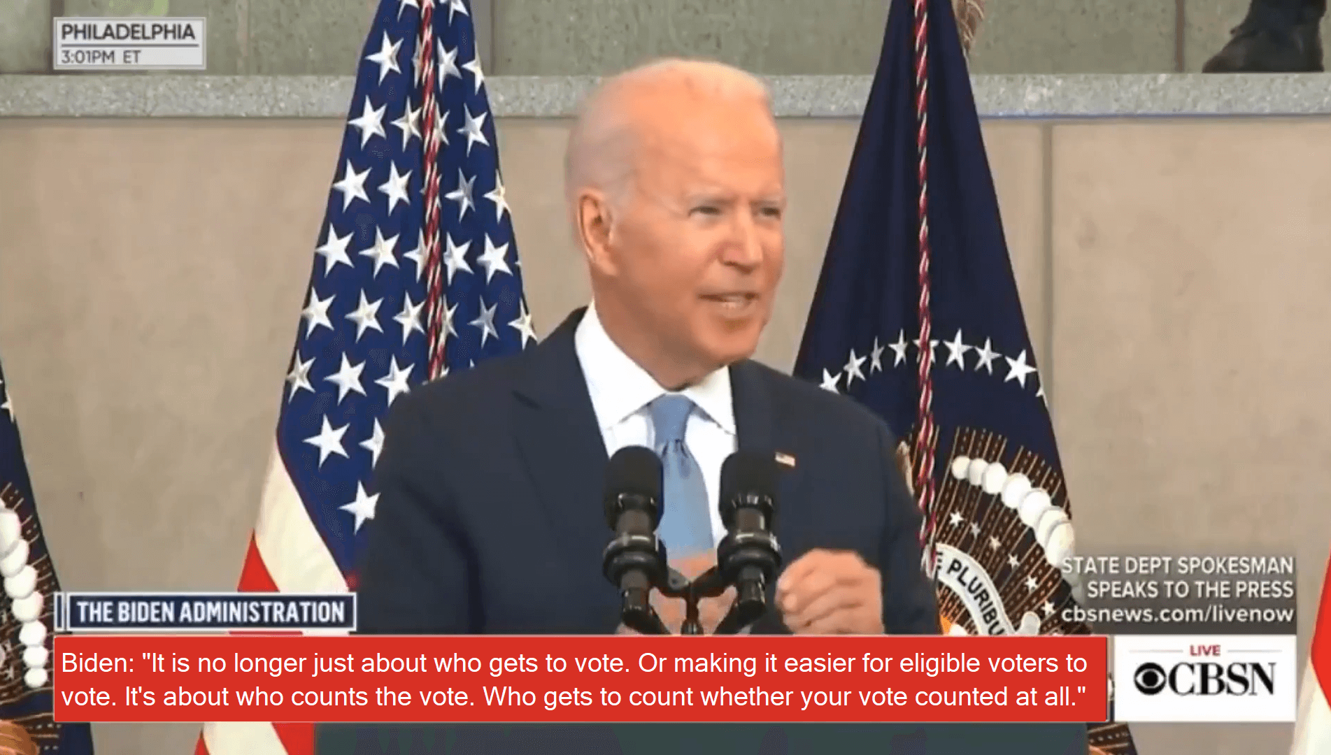 Bill: The Freedom to Vote Act. Why now? - DC Document Reports